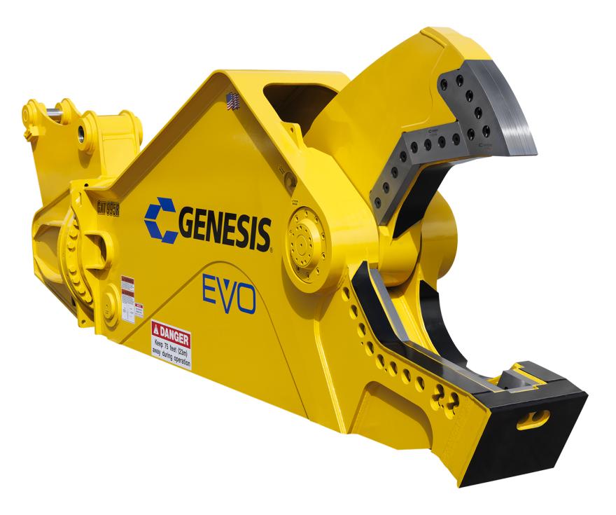 Genesis GXT EVO Mobile Shear | Scrap Shear | Demolition Shear